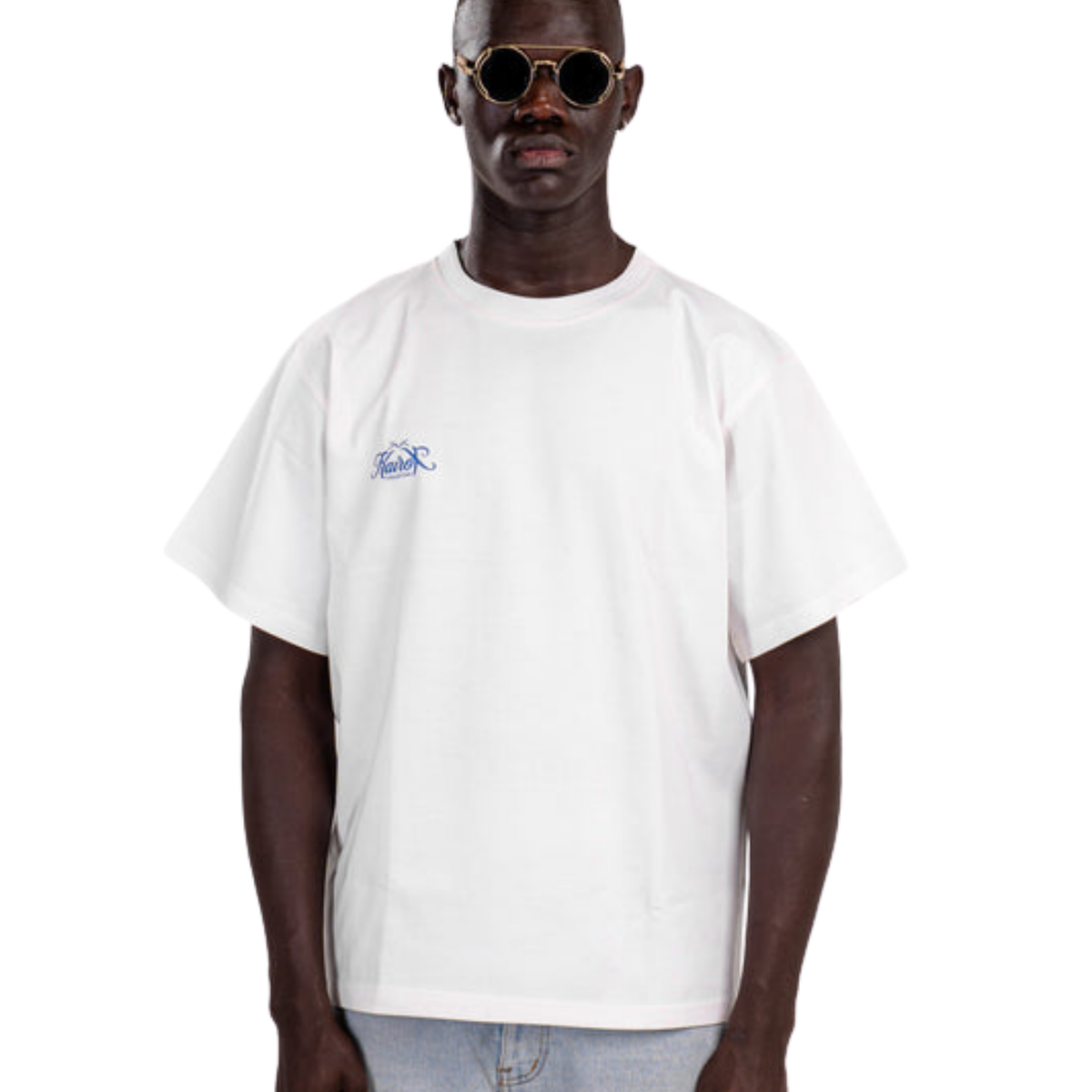 CASA RETREAT TEE-WHITE & BLUE – Kairox Collective